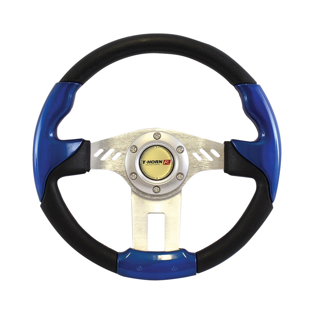 Timon para carro negro/azul lf-4004 - Timones y adaptadores