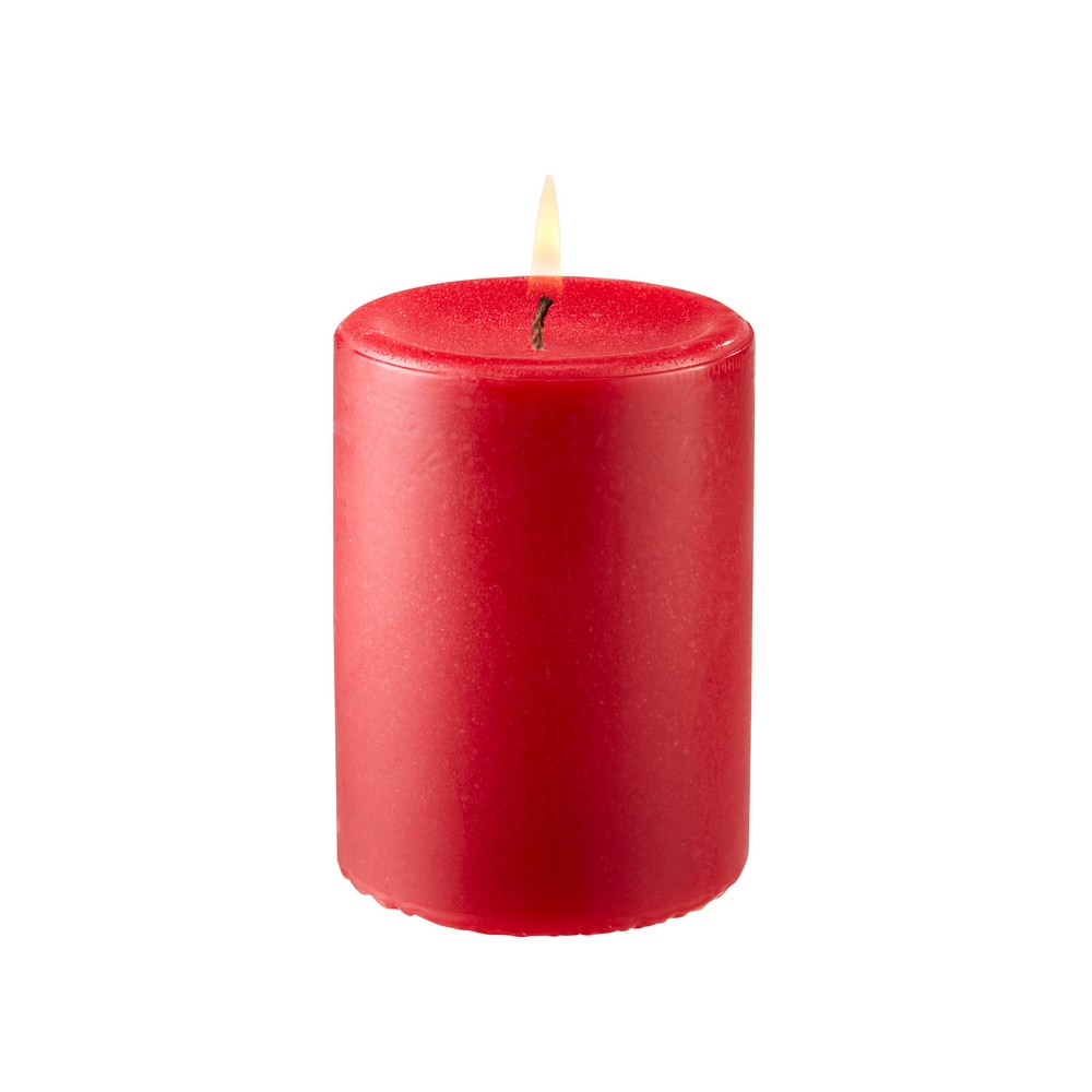 Candela pillar juicy black cherry 4 in - Candelas