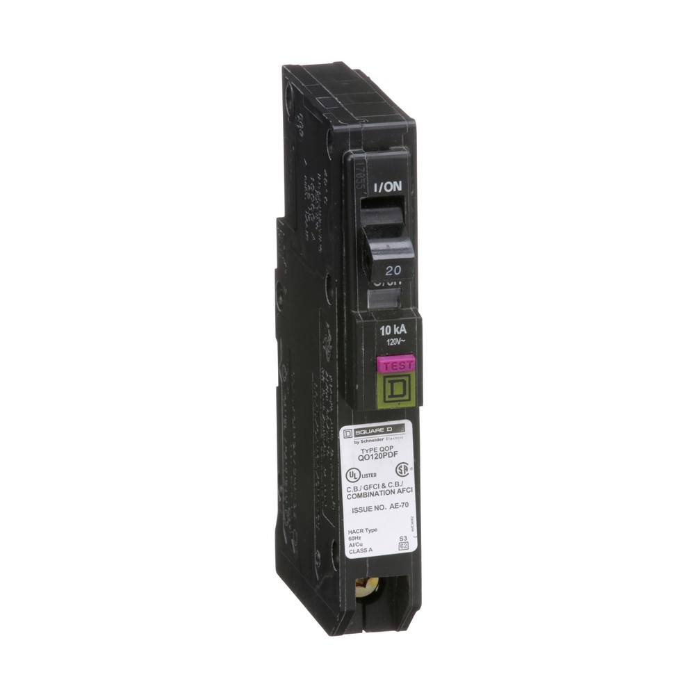 Breaker funcion dual 1p/20a 120/240vac - Dados térmicos