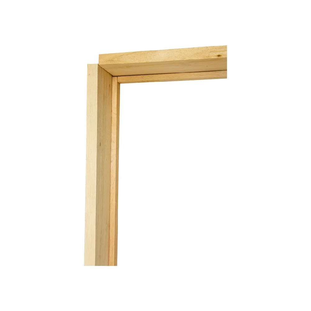 Marco seguridad laurel 1-1/2x4 pulg 3 unidades - Zócalo