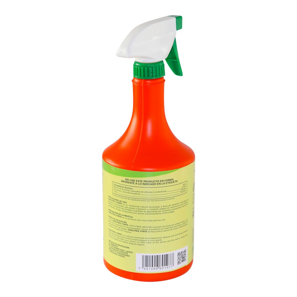 Insecticida ecologico base de ajo 1 litro - Insecticidas