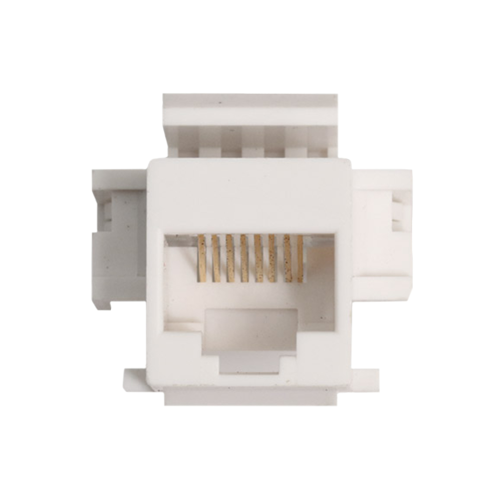 Modulo computo rj45 linea decor blanco eagle - Tomas modulares y de datos