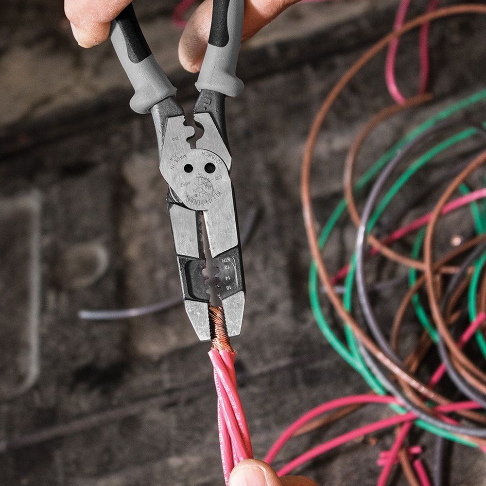 Tenaza para electricista 8" multiproposito klein j2158cr - Tenazas para ...