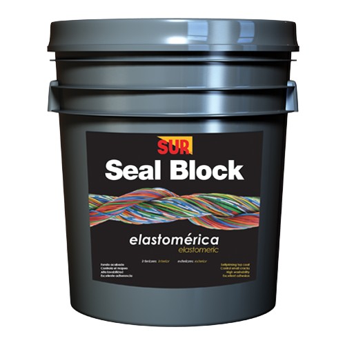 Pintura mate acrilica seal block 5 gal - Latex colores de linea