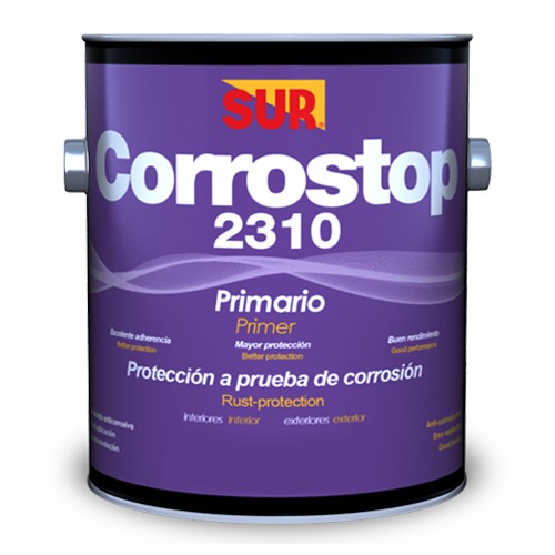 Pintura anticorrrosiva corrostop galon primario minio rojo - colores de ...