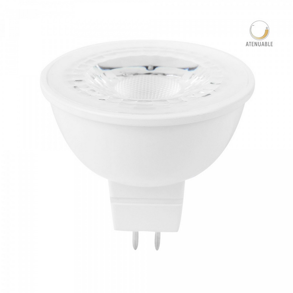 Bombillo led mr16 7 w atenuable gu 5.3 luz calida - Focos led