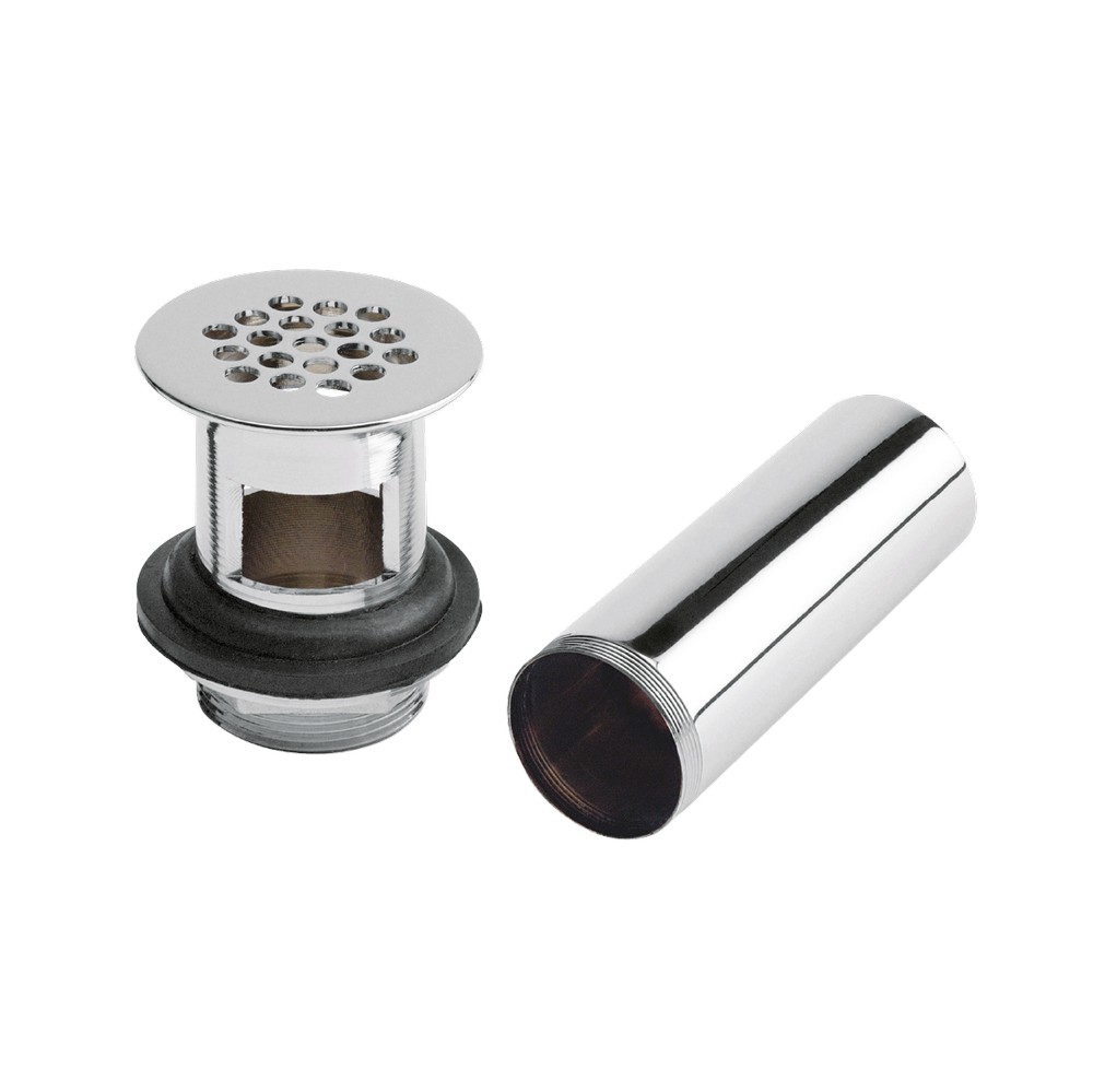 Coladera con rejilla y desague para lavamanos - Accesorios para ...