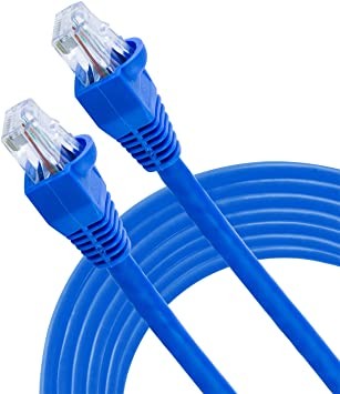 Cable de ethernet cat6e 2.1 m azul - Tomas modulares y de datos