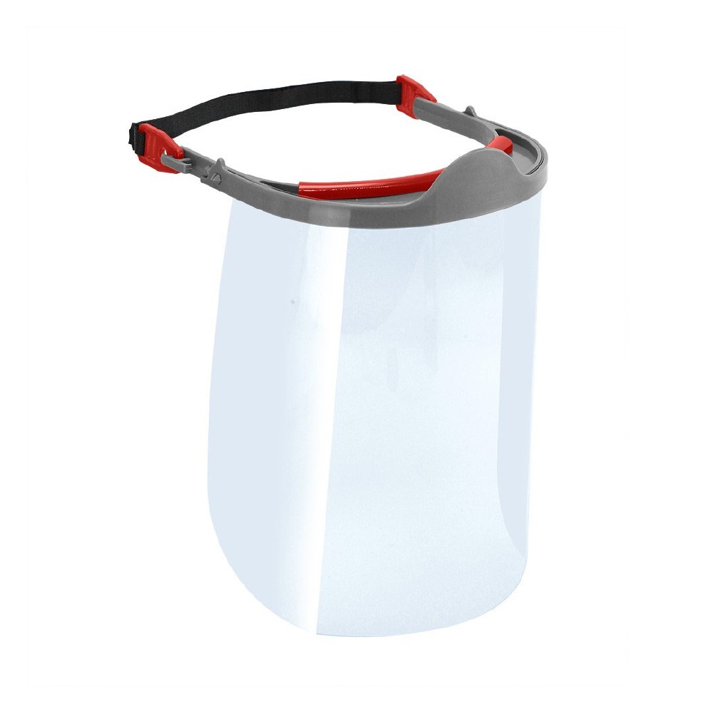 Protector facial azul pasitos - Protectores faciales