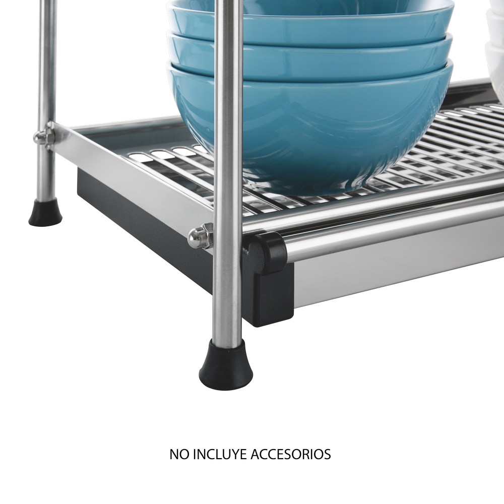 Escurridor de acero inox para platos 500mm - Escurridores y bases