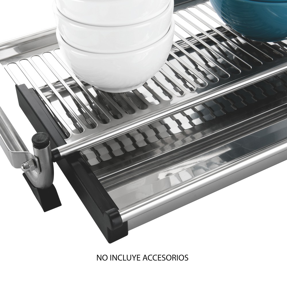 Escurridor de acero inox para platos 500mm - Escurridores y bases