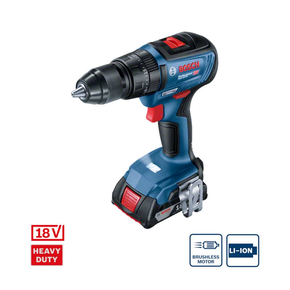 Taladro percutor inalámbrico 1/2 pulg 18v bushless - Taladros inalambricos de percusion