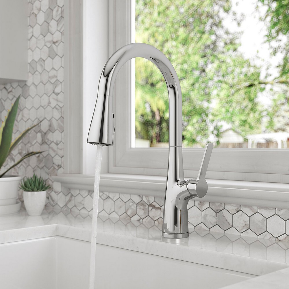 Mezclador para fregadero monomando cromado neera - Mezcladores para ...