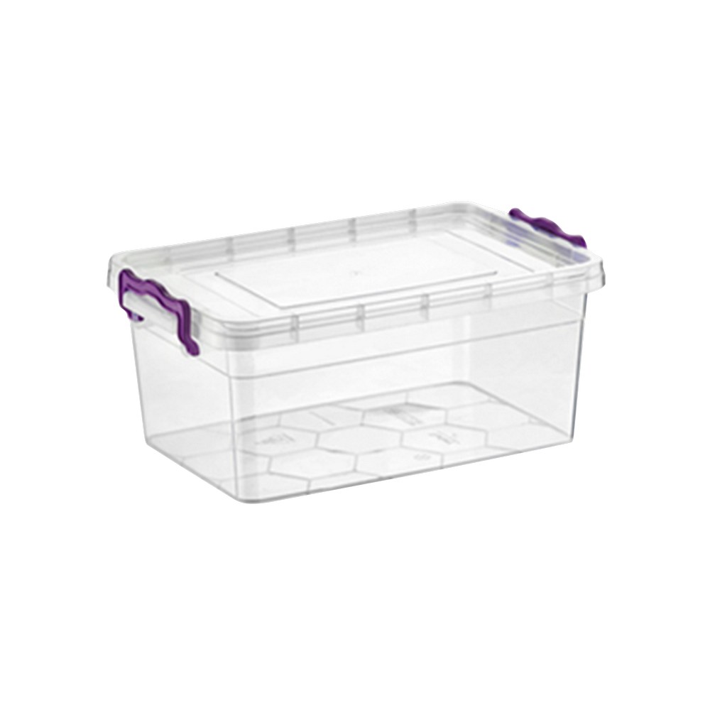 Caja plastica 1.75 l transparente
