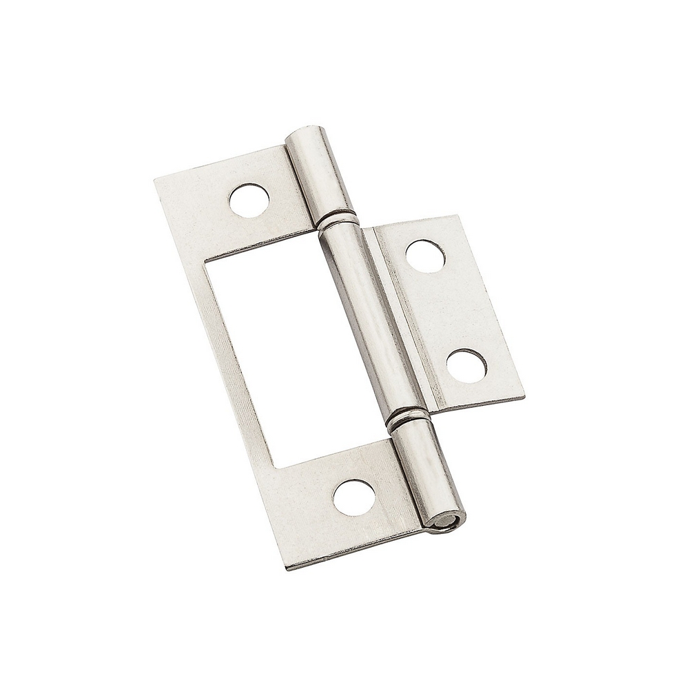 Bisagra omega 3 pulg (7.62 cm) niquel satinado 2 piezas