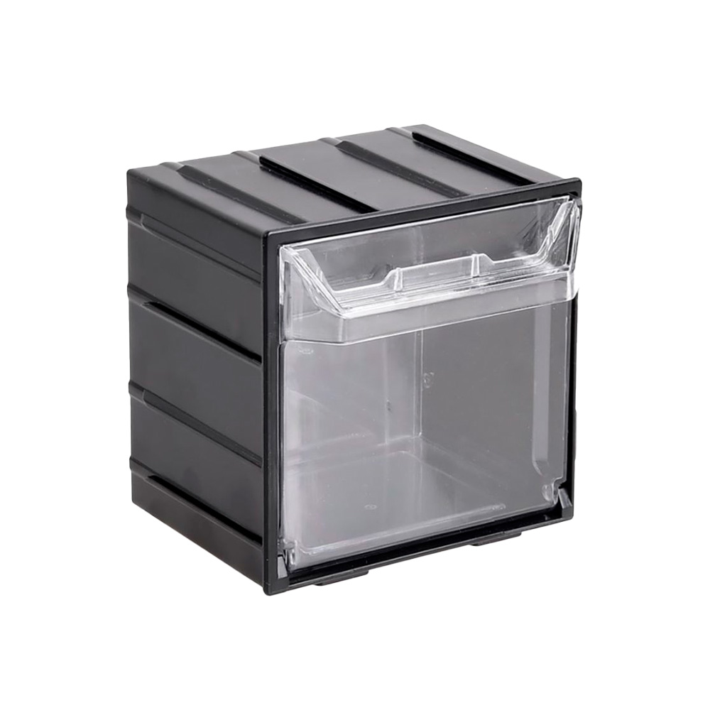 Caja modular bin negra 10.3x8.9 centimetros - Organizadores para ...