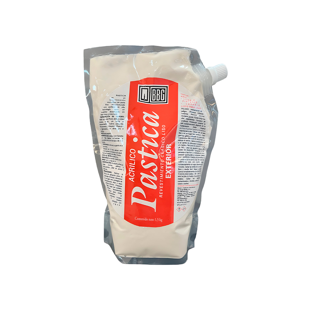 Revestimiento vinil-acrilico exterior bolsa 1.5kg pastica - Masillas ...