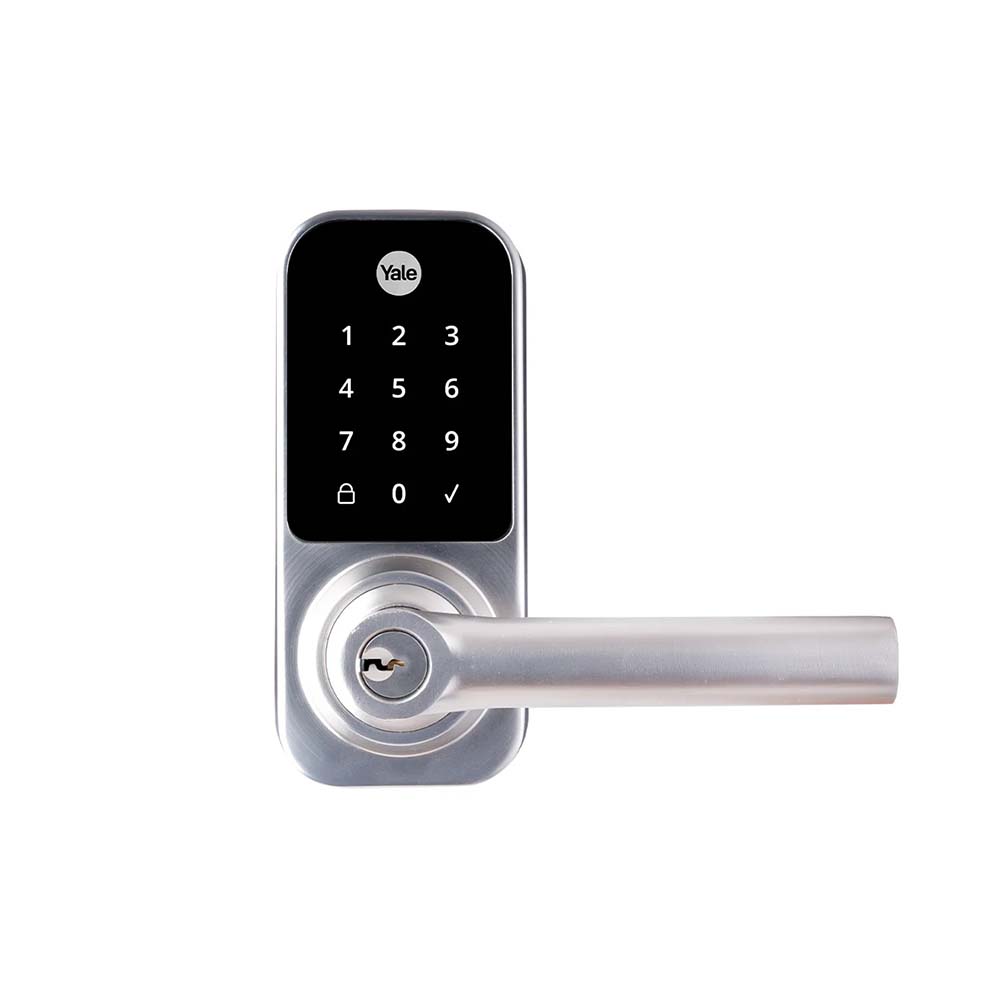 Chapa digital ydl120 lever satín - Cerradura elÉctrica