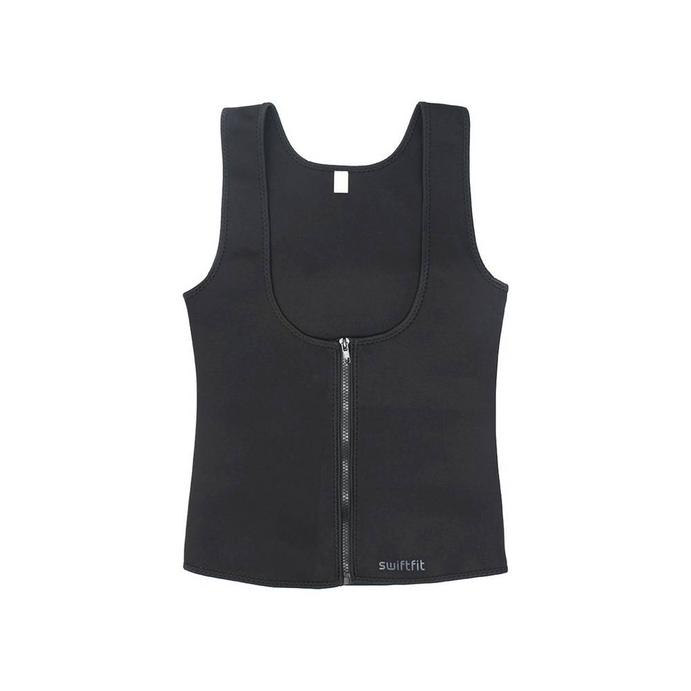 Faja slimmer vest para ejercicio talla l negro
