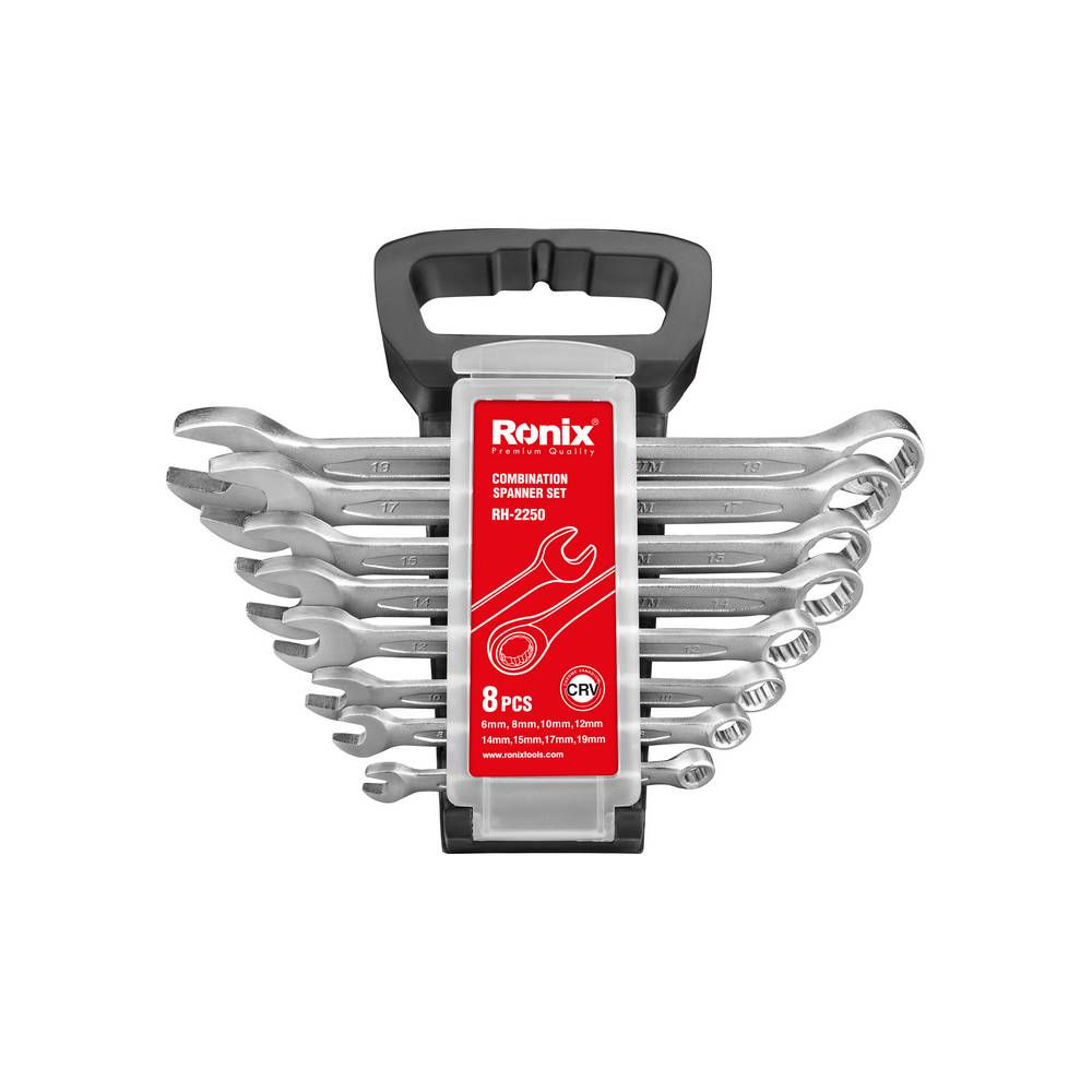 Juego de llaves mixta 6-19 mm 8 piezas