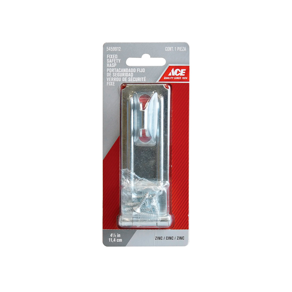 Aldaba con bisagra para candado 11.43cm (4 1/2 pulgadas) - Pasadores ...