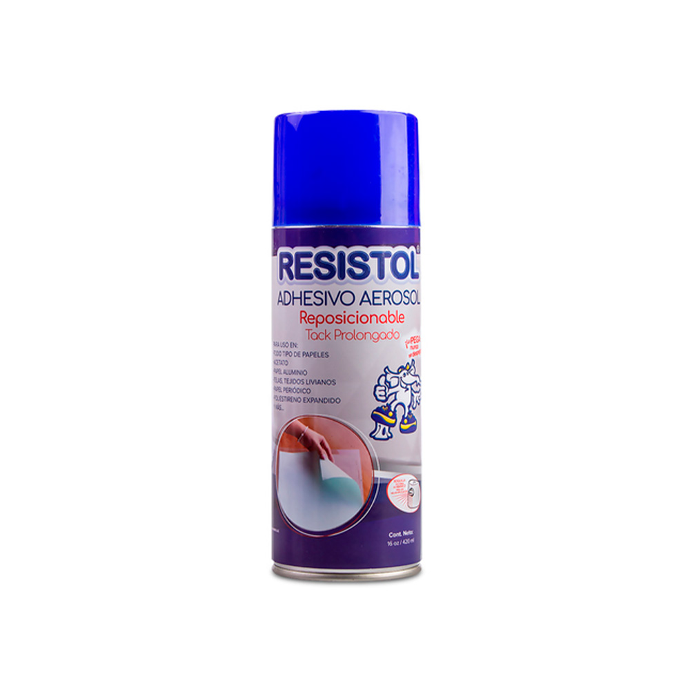 Adhesivo aereosol reposicionable 310 ml 12 oz - Pegamento usos múltiples