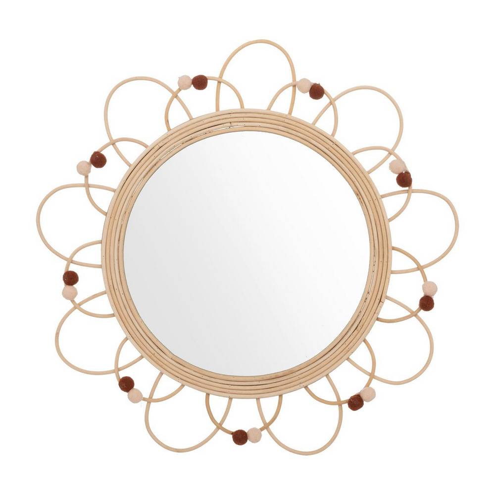 Espejo decorativo vidrio/mdf 38 cm - Espejos decorativos