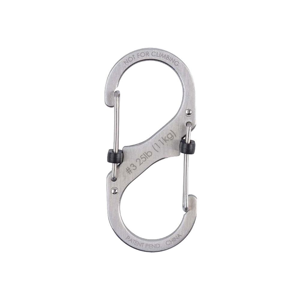 Gancho con seguro acero inox 11 kg s-biner - Cuerdas y arnes de seguridad