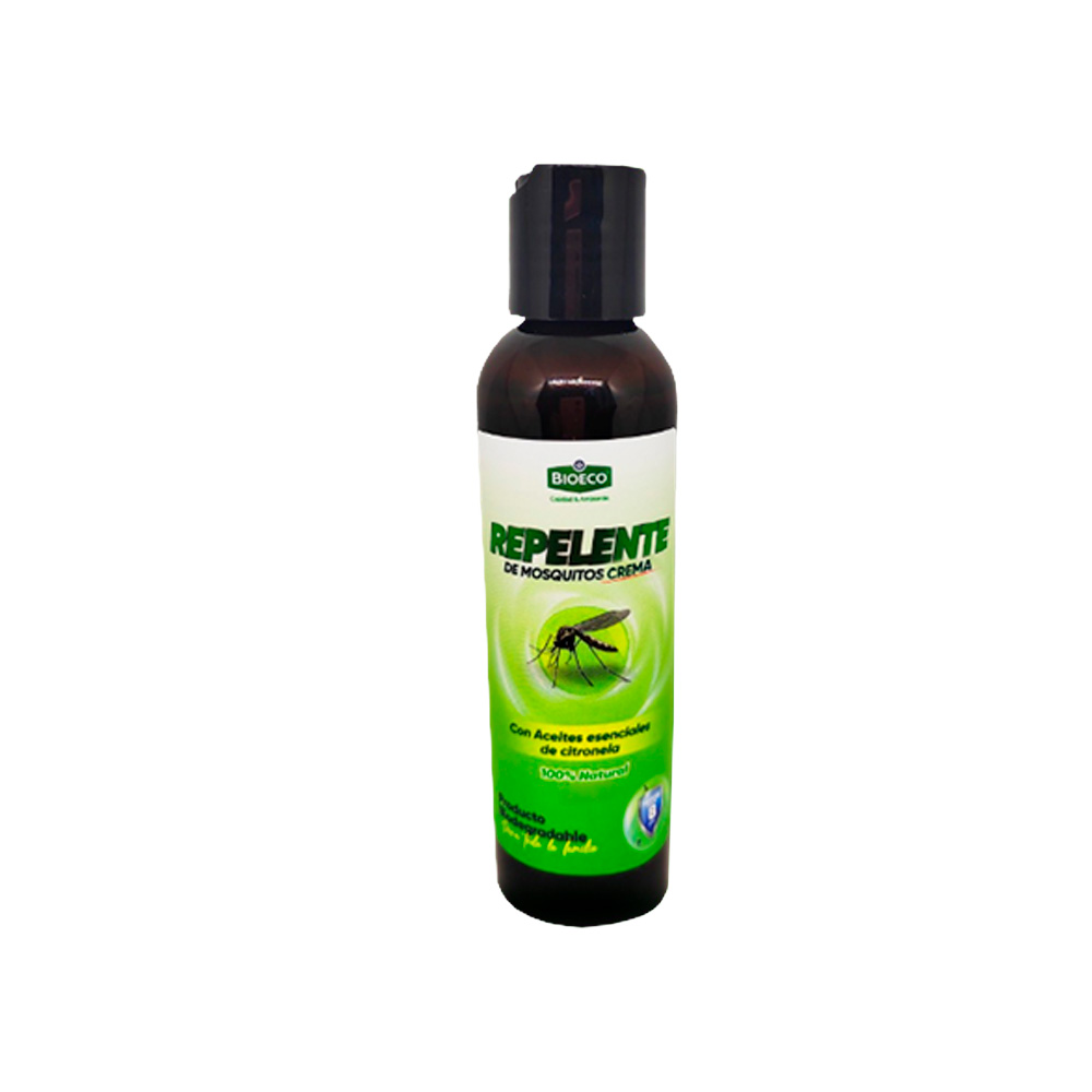 Repelente en crema de mosquitos con aceites y citronela 120 ml - Insectos