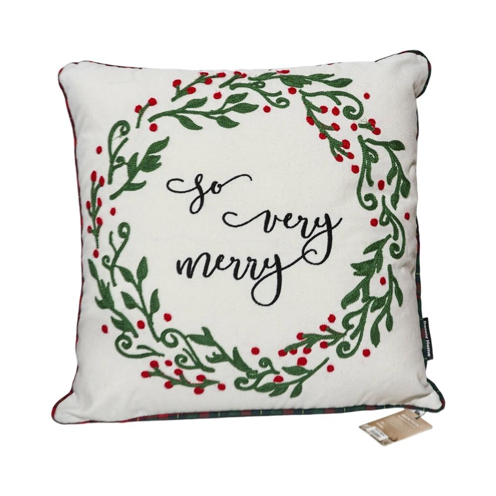 Cojin navideño de algodón 45x45 cm - Textil navideño